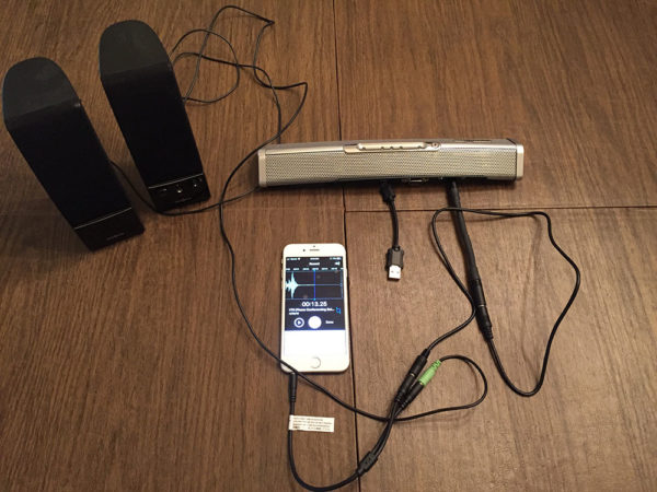 Connecting a Voice Tracker II array microphone to an iPhone or iPad ...